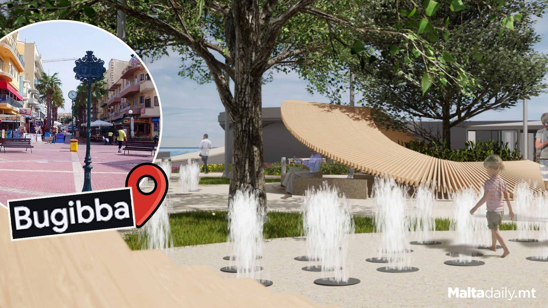 Bugibba Square Regeneration Project Launched