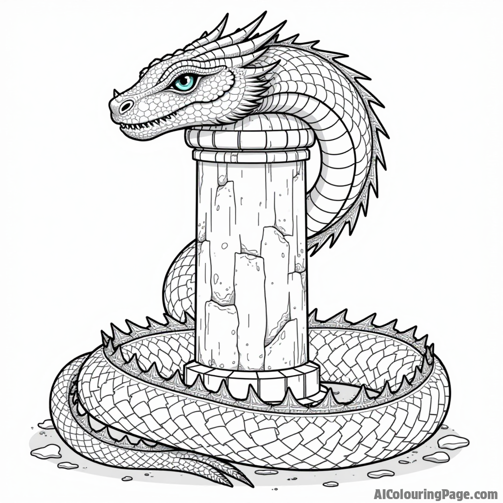 Free Mythical Creatures Coloring Pages - Print in 60 Seconds | AI ...