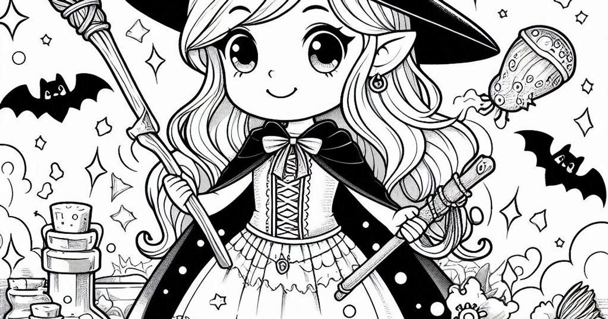 Creative Halloween Coloring Pages For A Spooky Good Time | AI Colouring ...