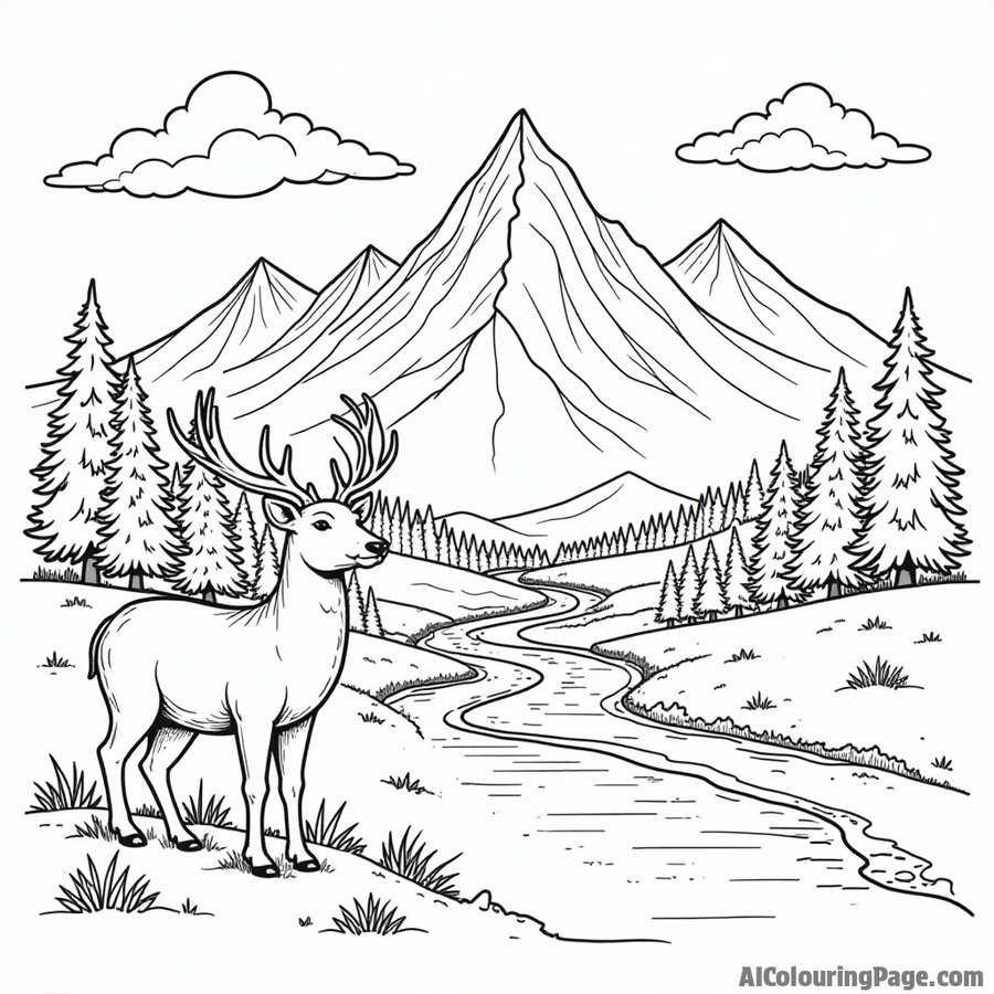 Free Utah Coloring Pages - Print in 60 Seconds | AI Colouring Page