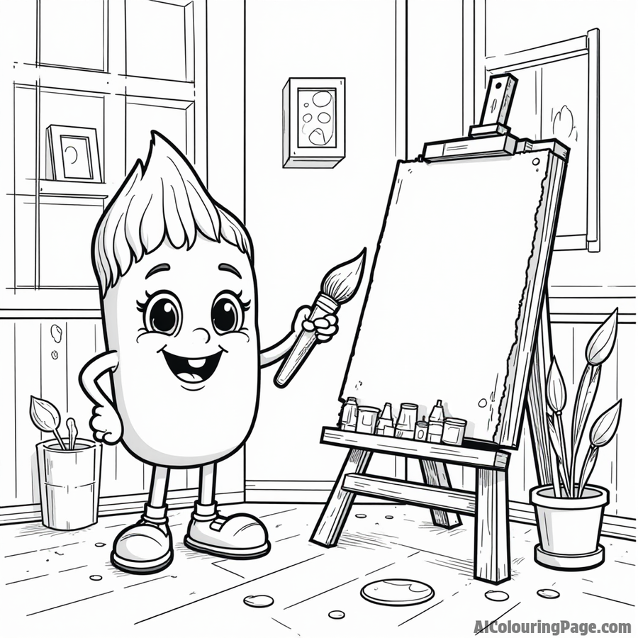 Free Shopkins Coloring Pages - Print in 60 Seconds | AI Colouring Page