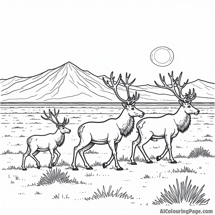 Free Alaska Coloring Pages - Print in 60 Seconds | AI Colouring Page