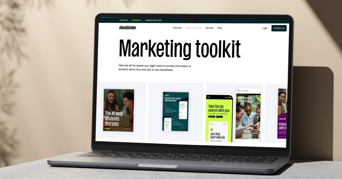 Handshake | Marketing Toolkit | Handshake