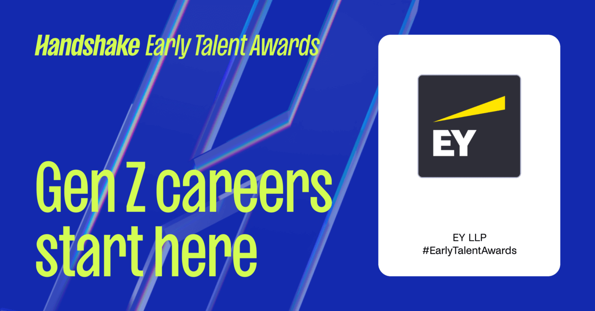 2023 Handshake Early Talent Awards - EY | Handshake
