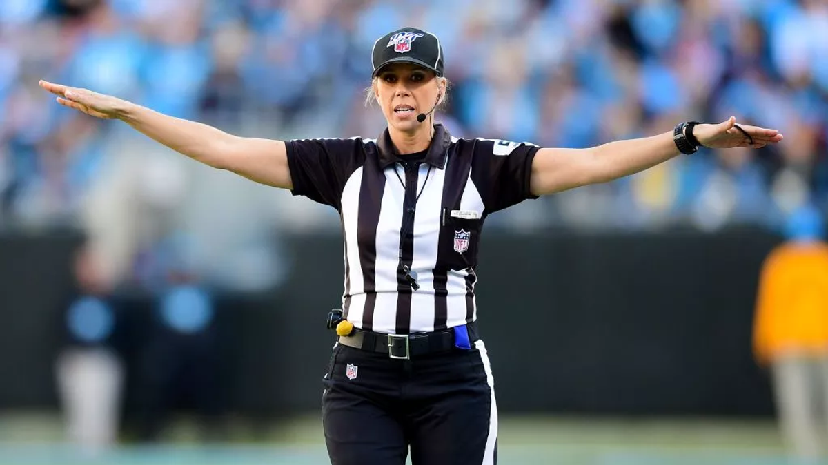 What we learned from the first full-time woman ref on the NFL field ...
