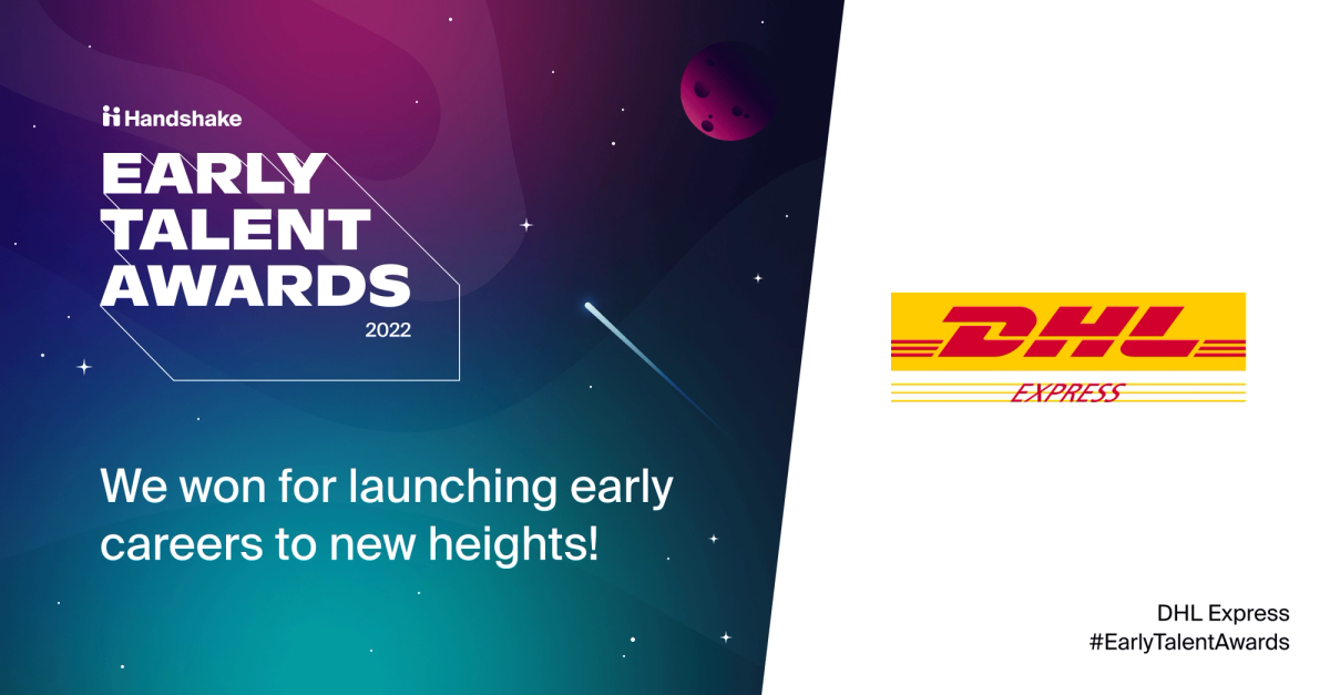 Handshake's Early Talent Awards 2022 - DHL Express | Handshake