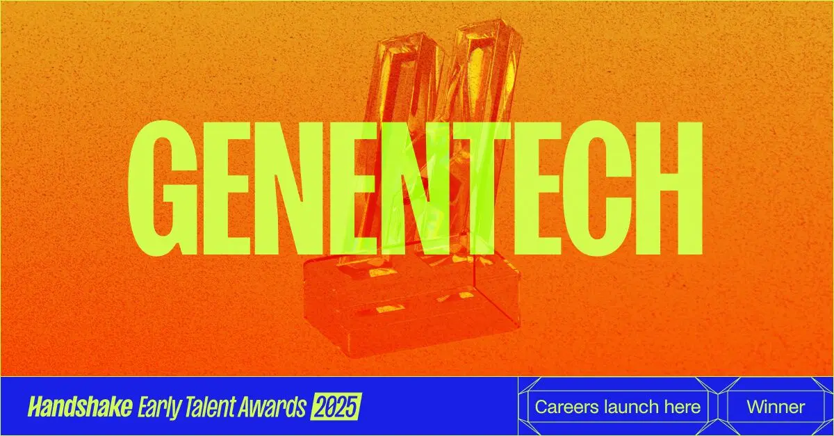 2025 Handshake Early Talent Awards - Genentech | Handshake