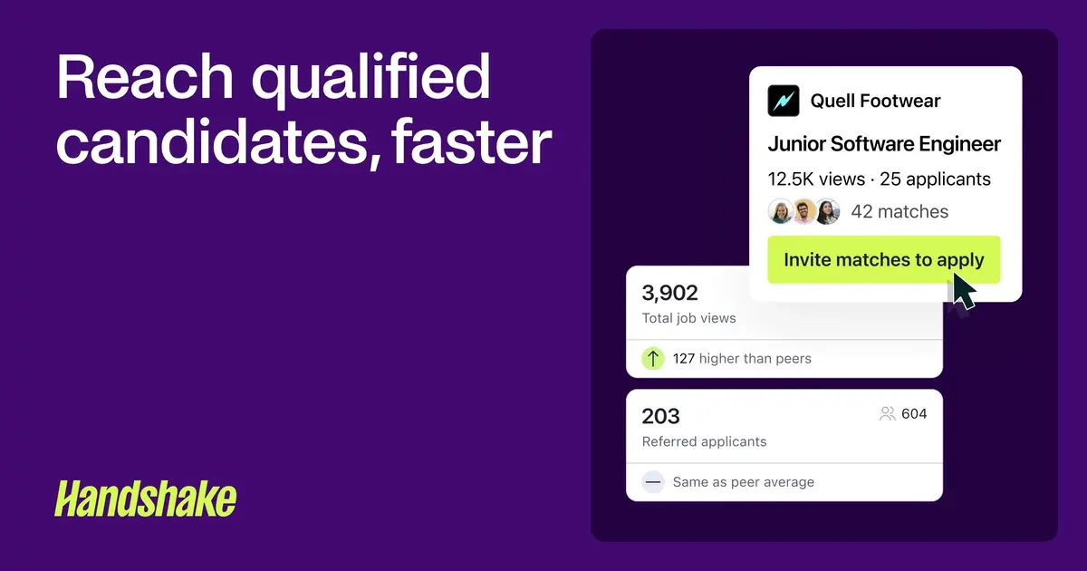 Upgrade to talent engagement suite | Handshake