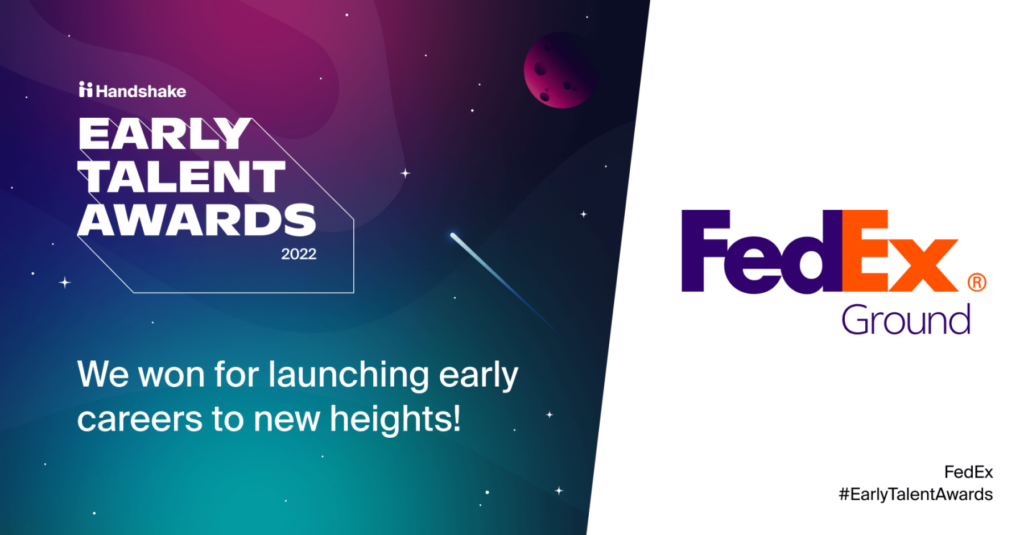 Handshake's Early Talent Awards 2022 - FedEx | Handshake
