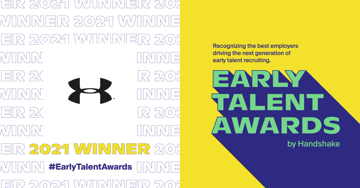 Handshake's Early Talent Awards 2021 - Under Armour | Handshake