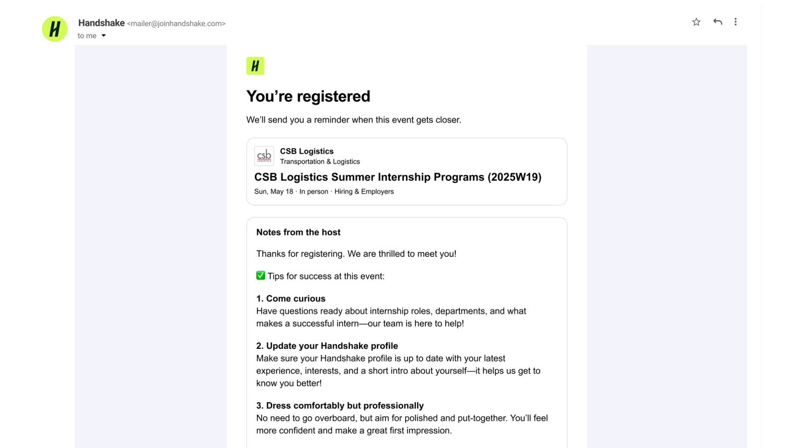 Spring ‘25 release for employers: brand, connect, hire | Handshake