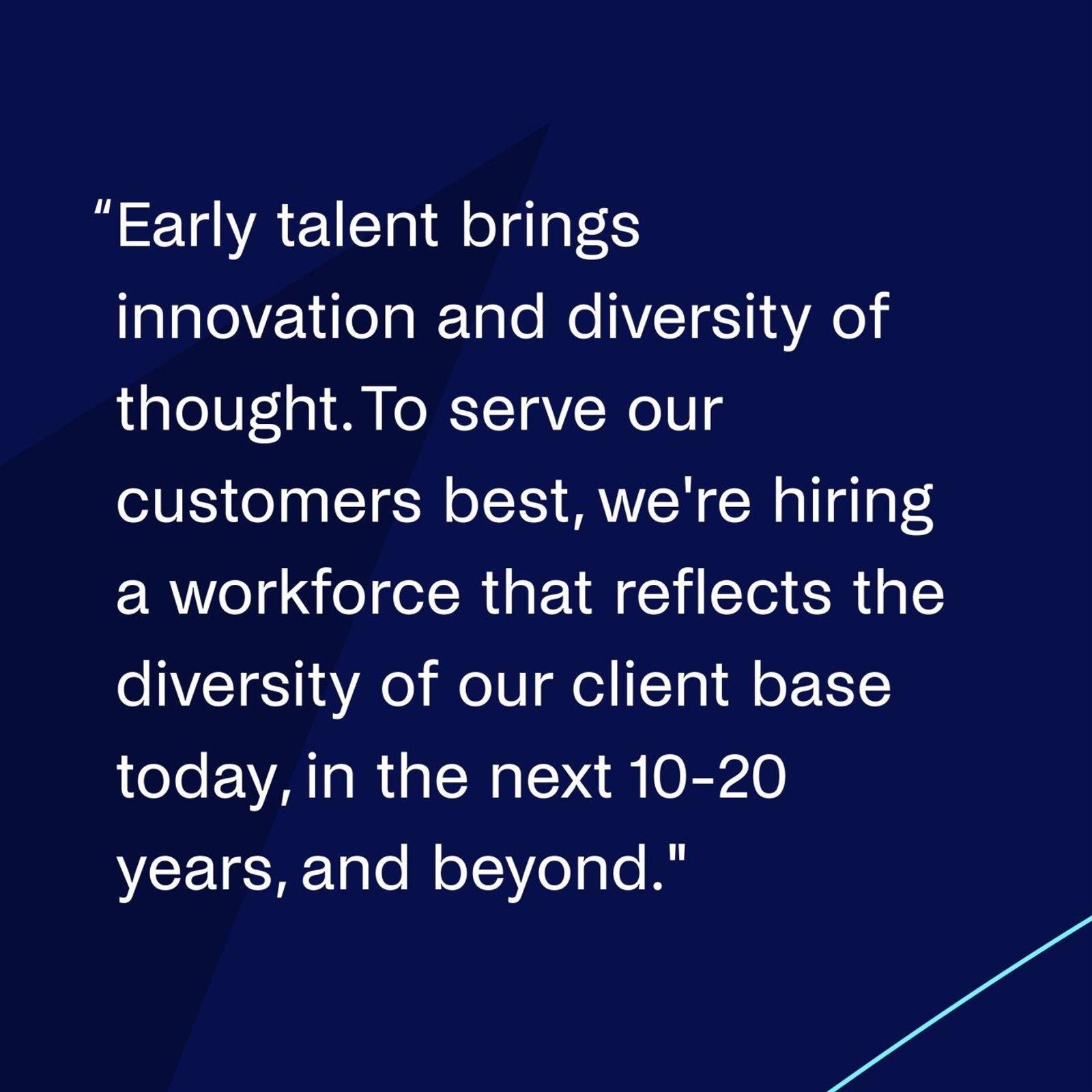 How Charles Schwab builds a bridge to the future with early talent ...