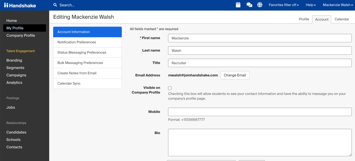 What's New on Handshake: October 2021 | Handshake