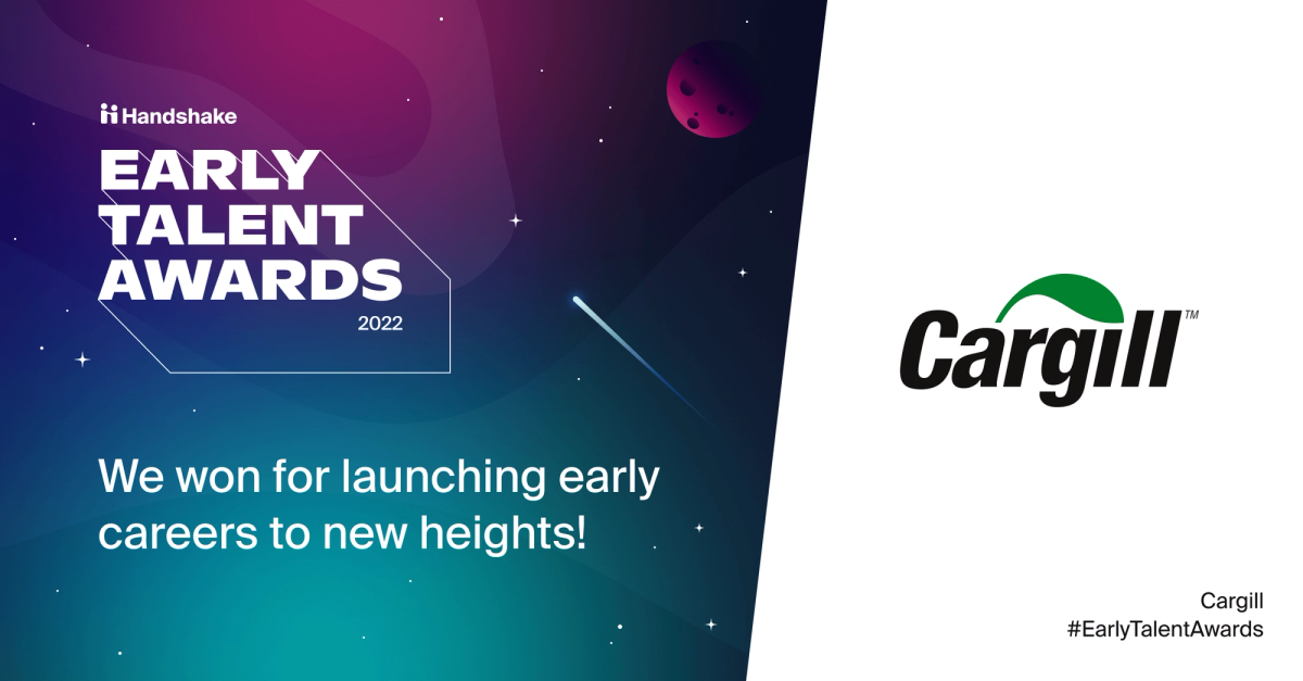 Handshake's Early Talent Awards 2022 - Cargill | Handshake