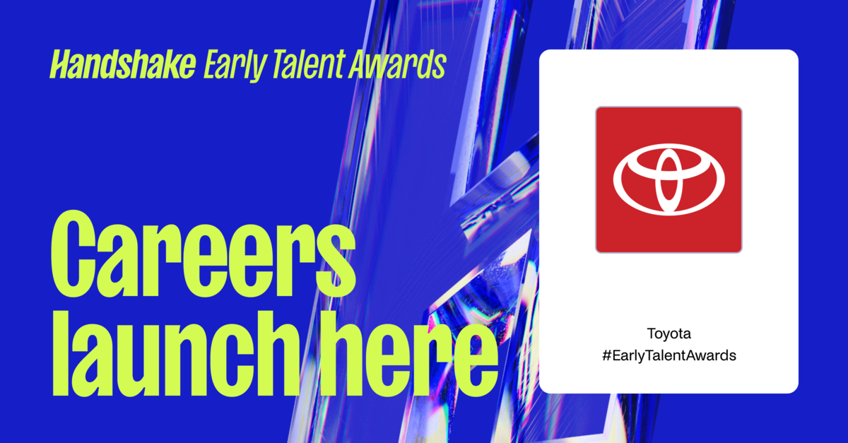 2024 Handshake Early Talent Awards - Toyota | Handshake