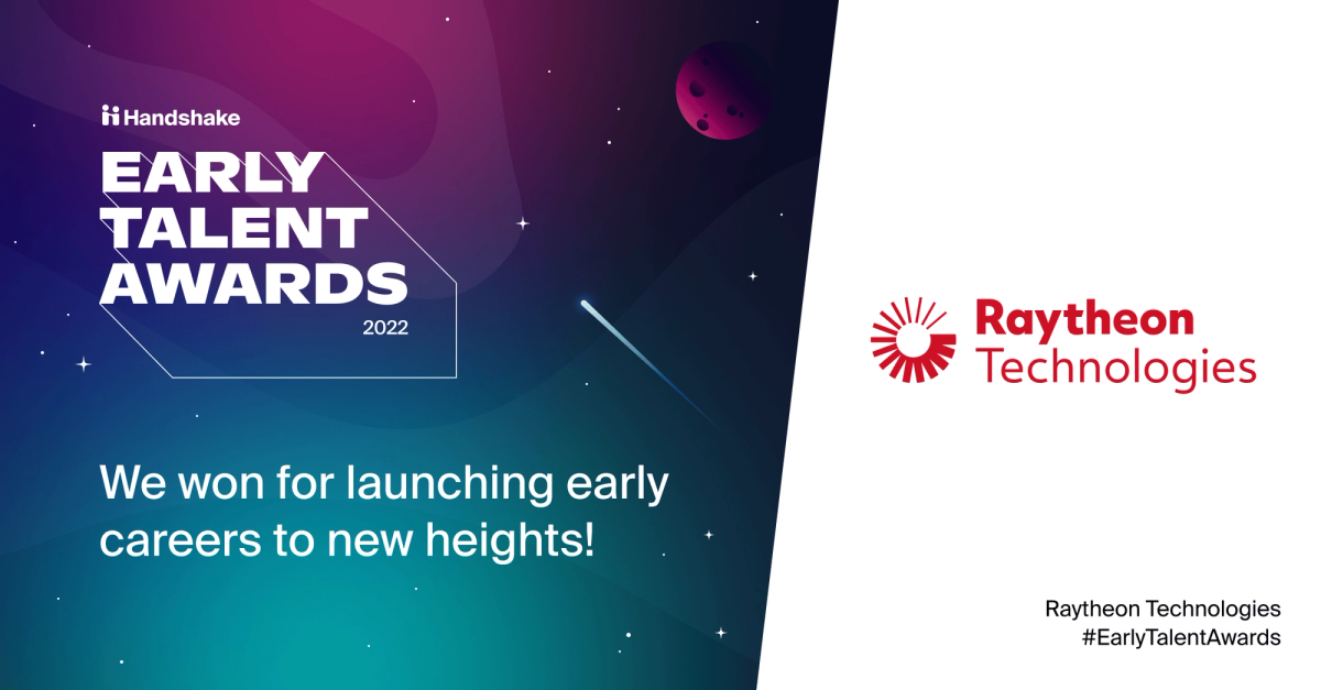 Handshake's Early Talent Awards 2022 - Raytheon Technologies | Handshake