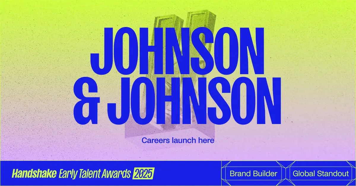 2025 Handshake Early Talent Awards - Johnson & Johnson | Handshake