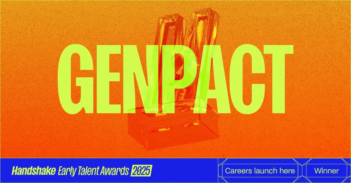 2025 Handshake Early Talent Awards - Genpact | Handshake