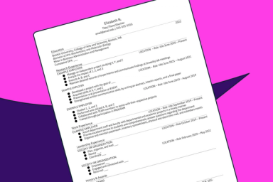 Resumes and cover letters | Handshake