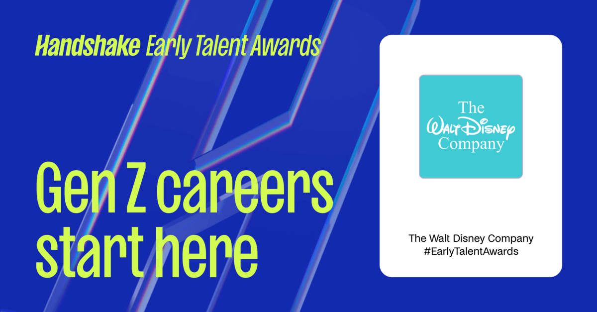 2023 Handshake Early Talent Awards - The Walt Disney Company | Handshake