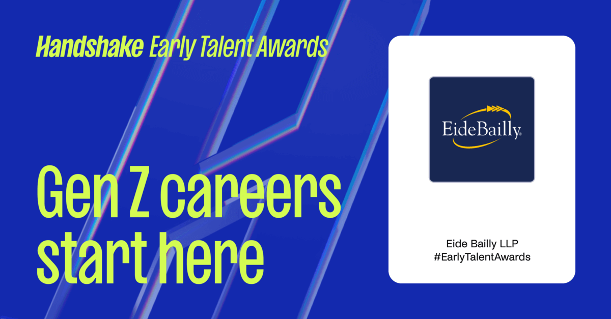2023 Handshake Early Talent Awards - Eide Bailly LLP | Handshake