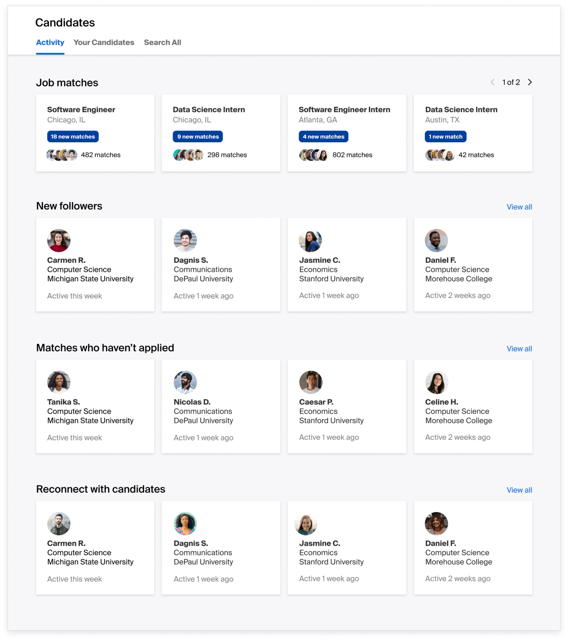 From on campus to online: Handshake’s virtual campus recruiting suite ...