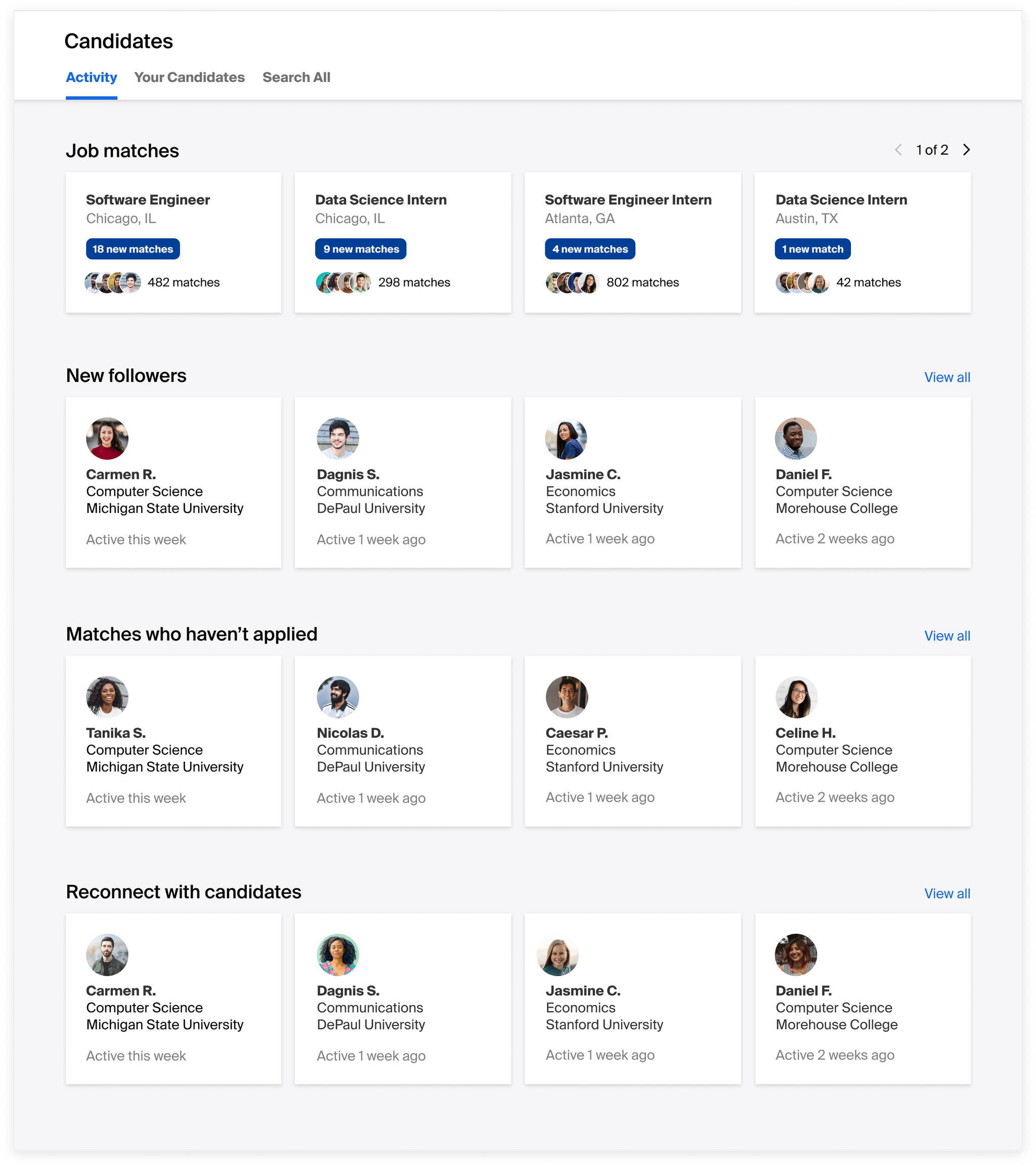 From on campus to online: Handshake’s virtual campus recruiting suite ...