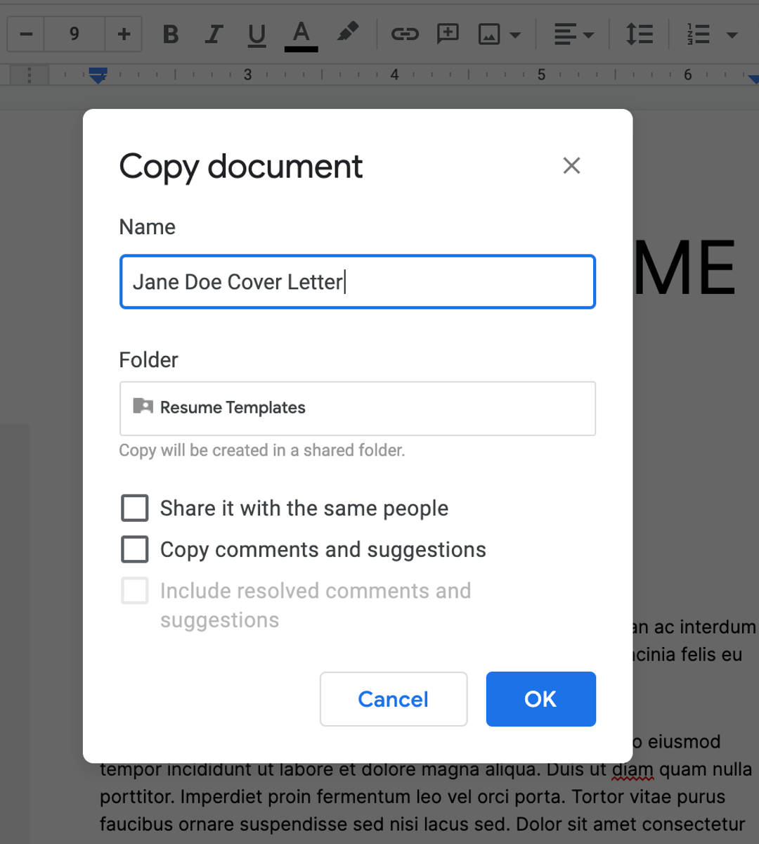 Free cover letter template for students and new grads | Handshake