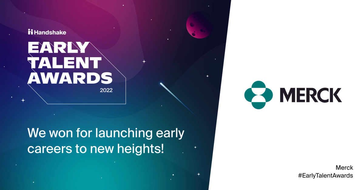 Handshake's Early Talent Awards 2022 - Merck | Handshake