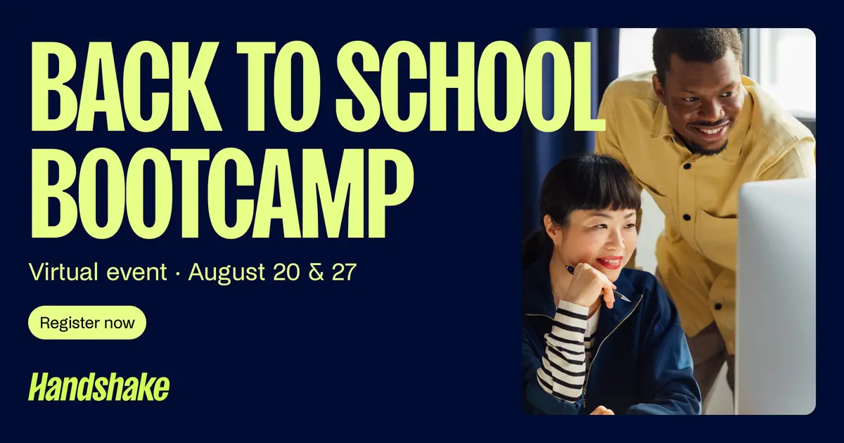 Back to School Bootcamp | Handshake