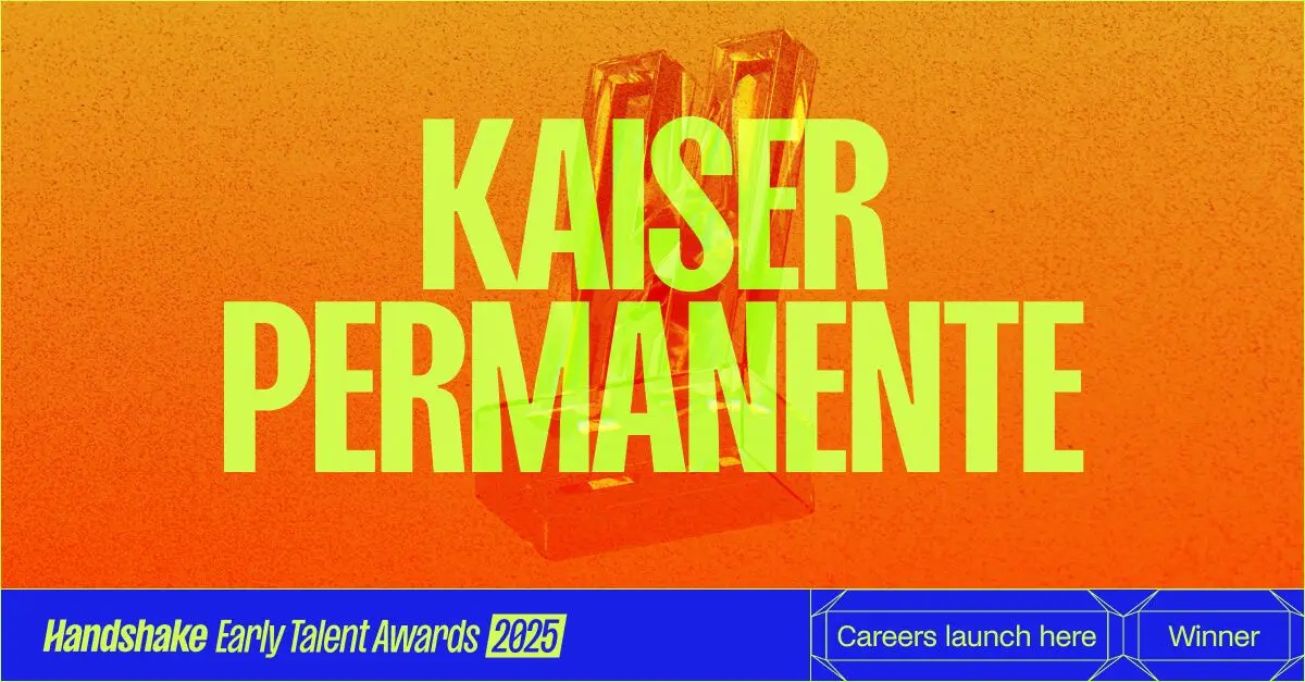 2025 Handshake Early Talent Awards - Kaiser Permanente | Handshake