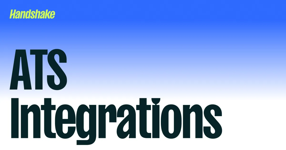 Seamlessly integrate your ATS | Handshake