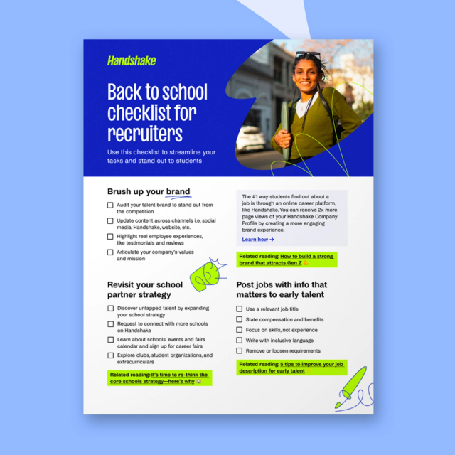 Recruiting Toolkit | Handshake