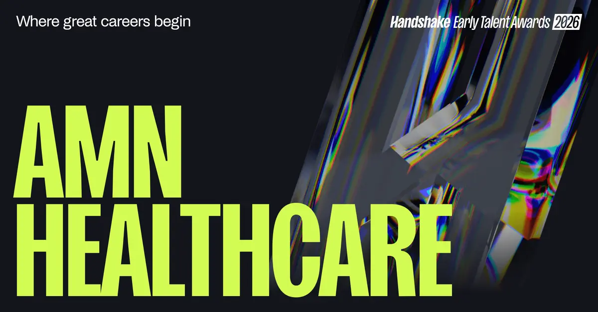 2026 Handshake Early Talent Awards - AMN Healthcare | Handshake
