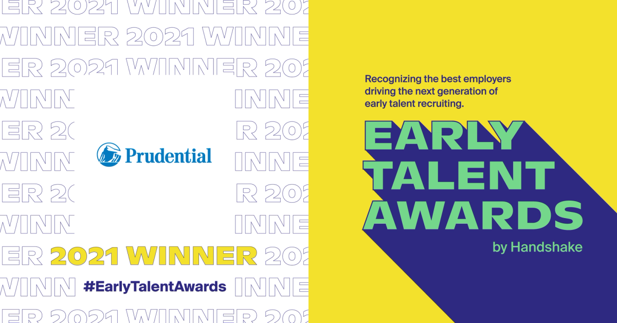 Handshake's Early Talent Awards 2021 - Prudential Financial | Handshake