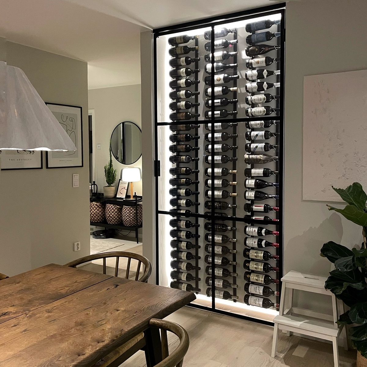 Vino Wall Rack - Vinreoler i metal | Wineandbarrels