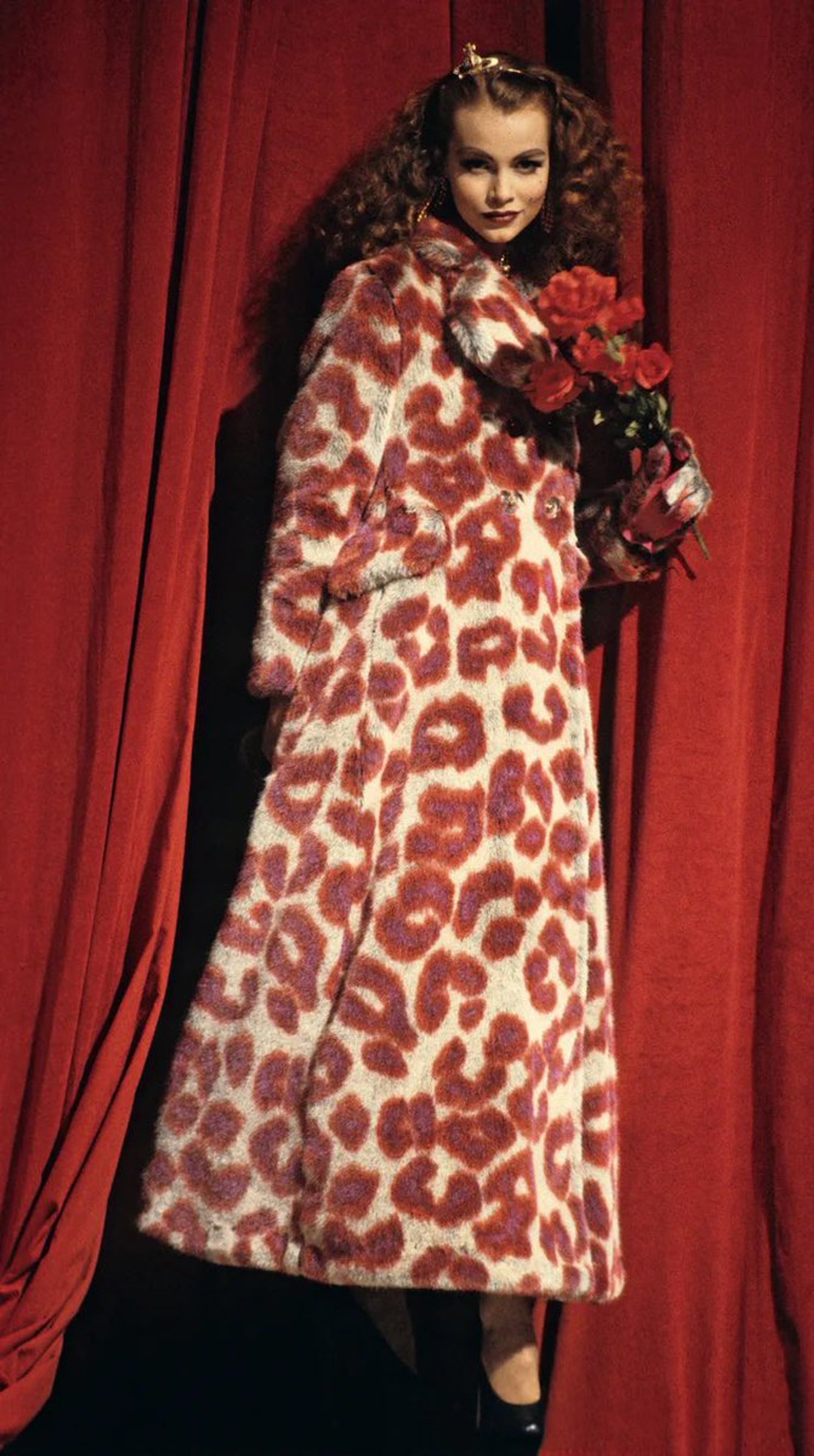 Pretty in Punk: Vivienne Westwood’s Pink Leopard Faux Fur Coat (A/W 1992)