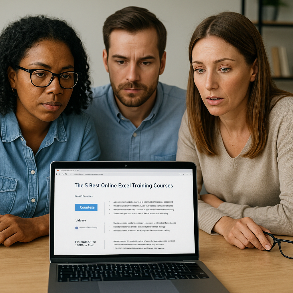 Excel Skills Self-Assessment Quiz (Free PDF)
