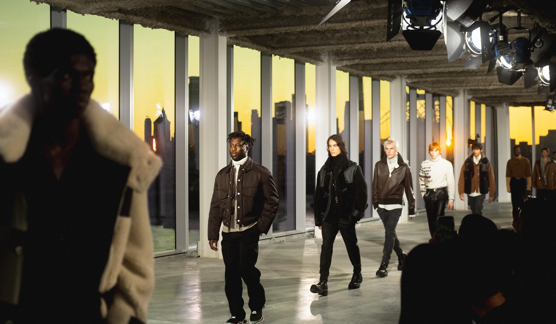 Hermes Mens’ Brooklyn Fashion Show | MATTE Projects
