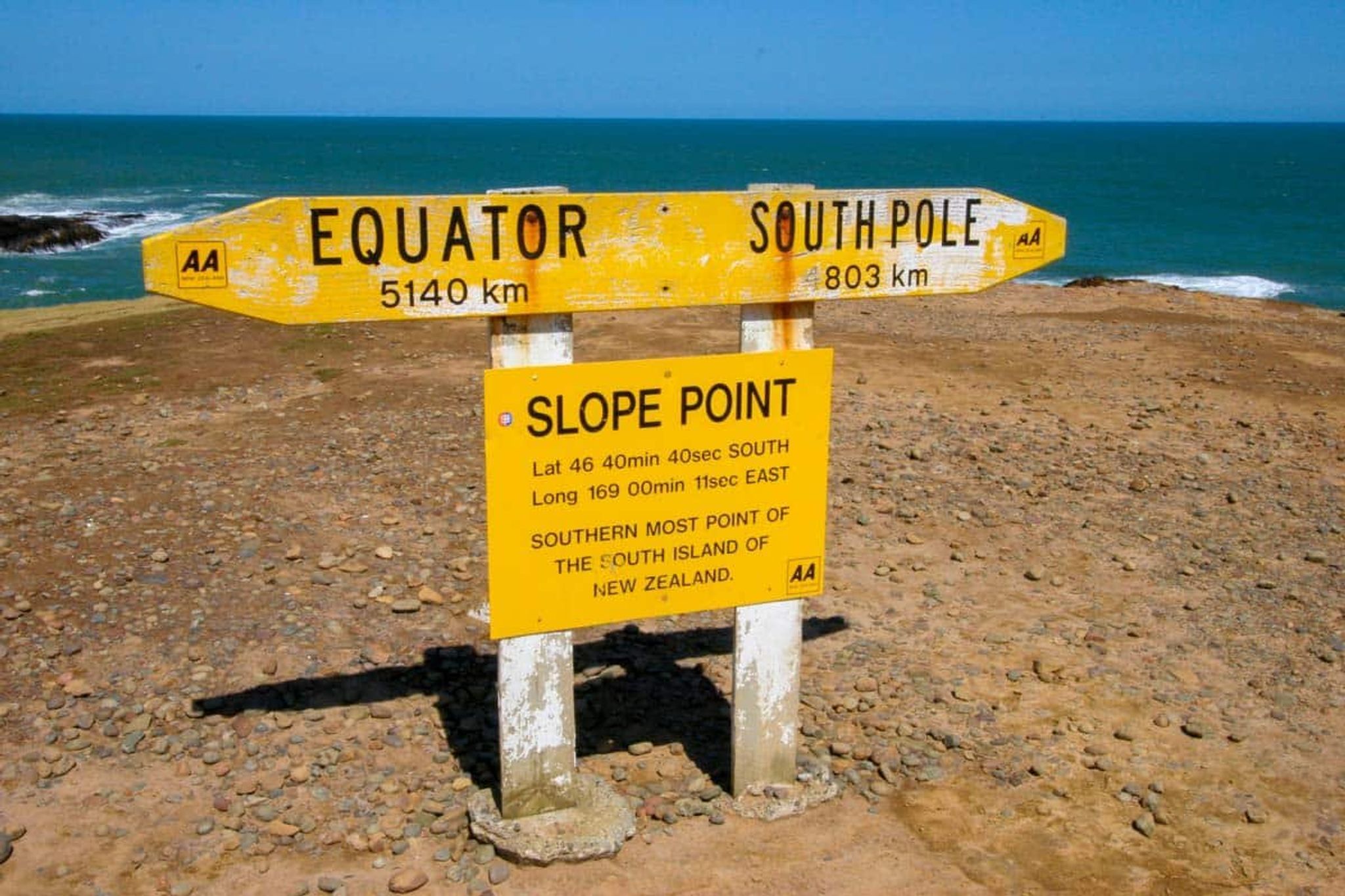 Slope Point | Catlins - New Zealand Trip Ideas