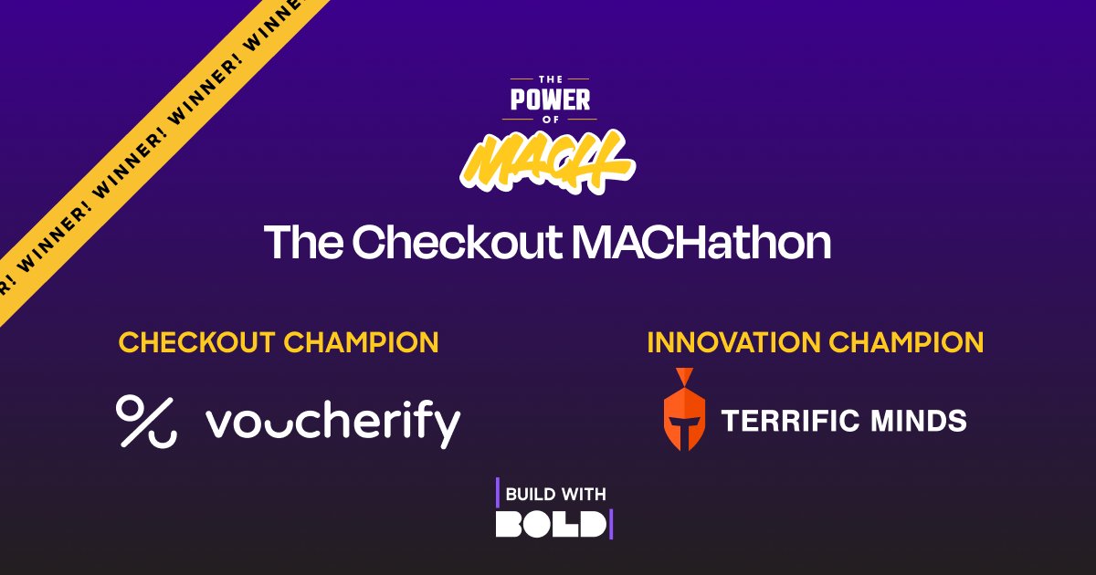 MACH Alliance: The Checkout MACHathon