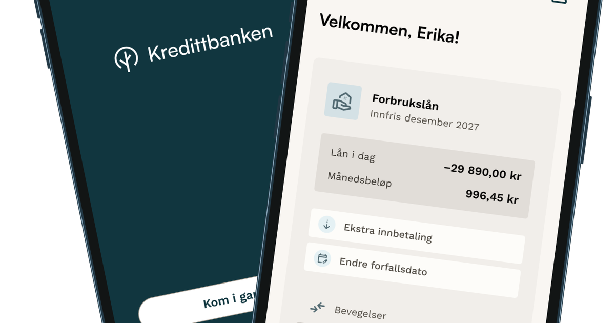 Mobilbank | Kredittbanken