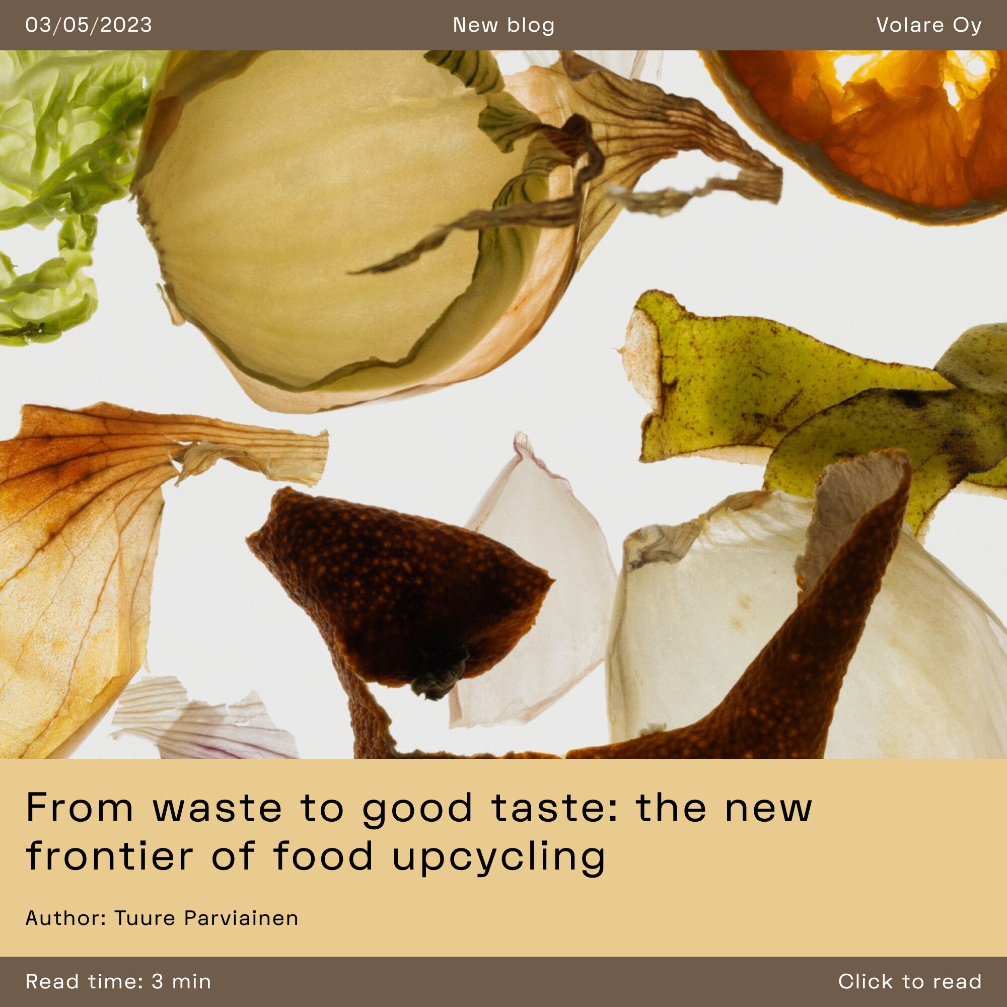 From waste to good taste: the new frontier of food upcycling