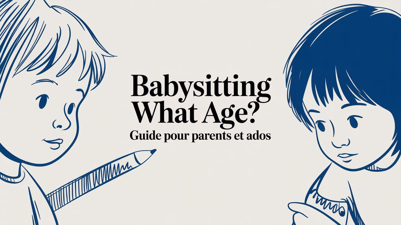 Babysitting, à partir de quel âge ? Le guide complet pour parents et ...