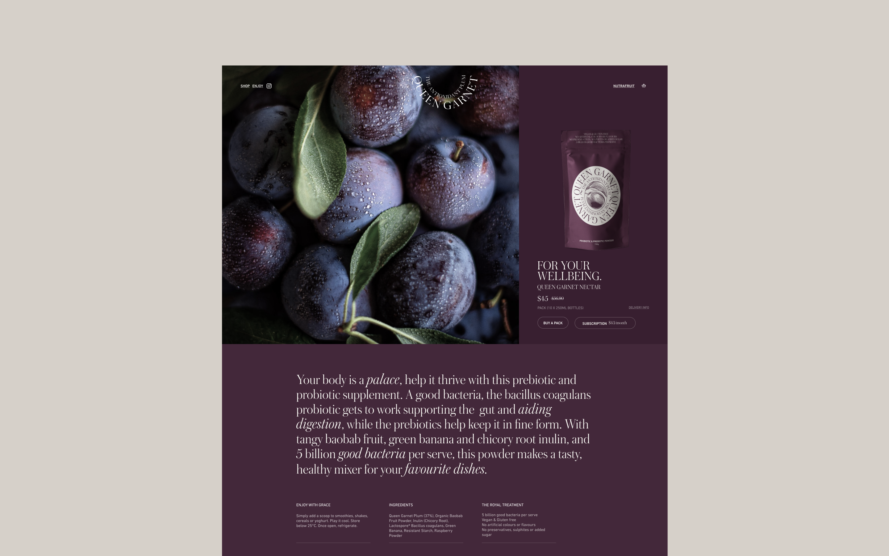 Queen Garnet – Nightjar | Experience Design and Technology Studio