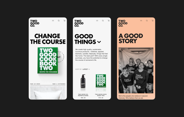 Two Good Co. – Digital Product Studio