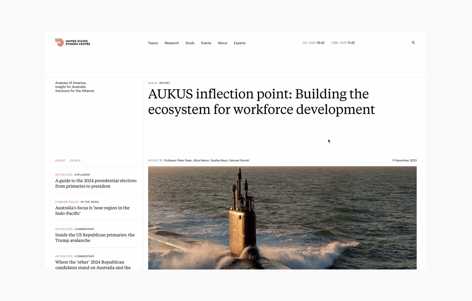 USSC – Digital Product Company