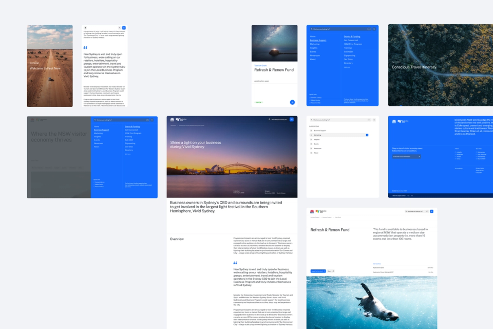 Destination NSW Corporate Platform – Digital Product Company