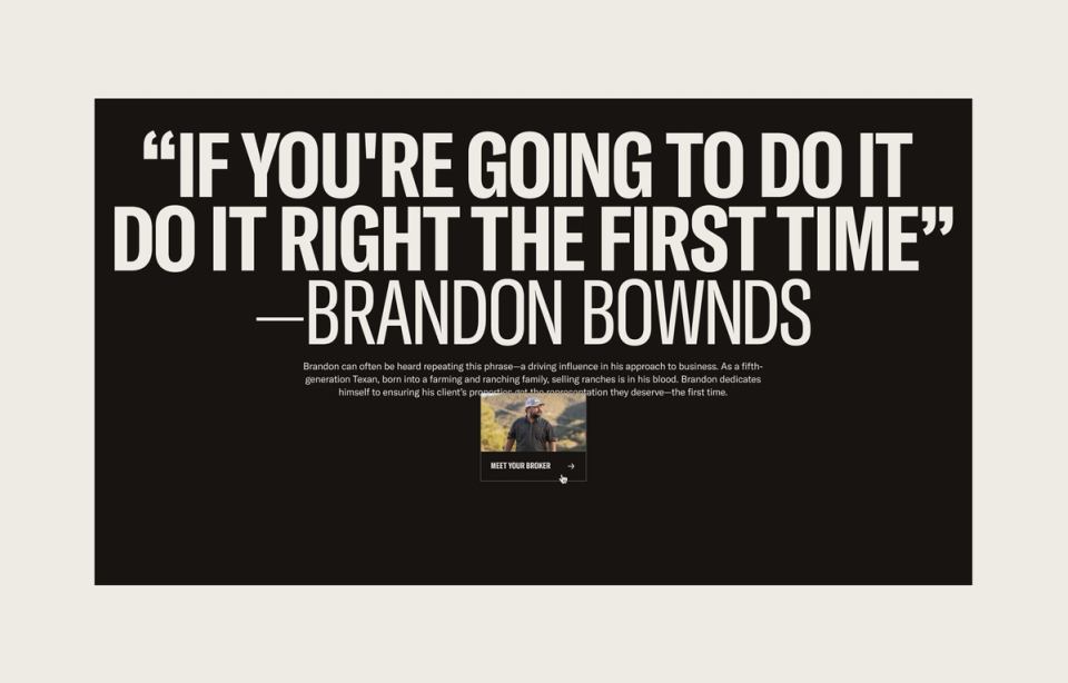 Bownds Ranches – Digital Product Studio
