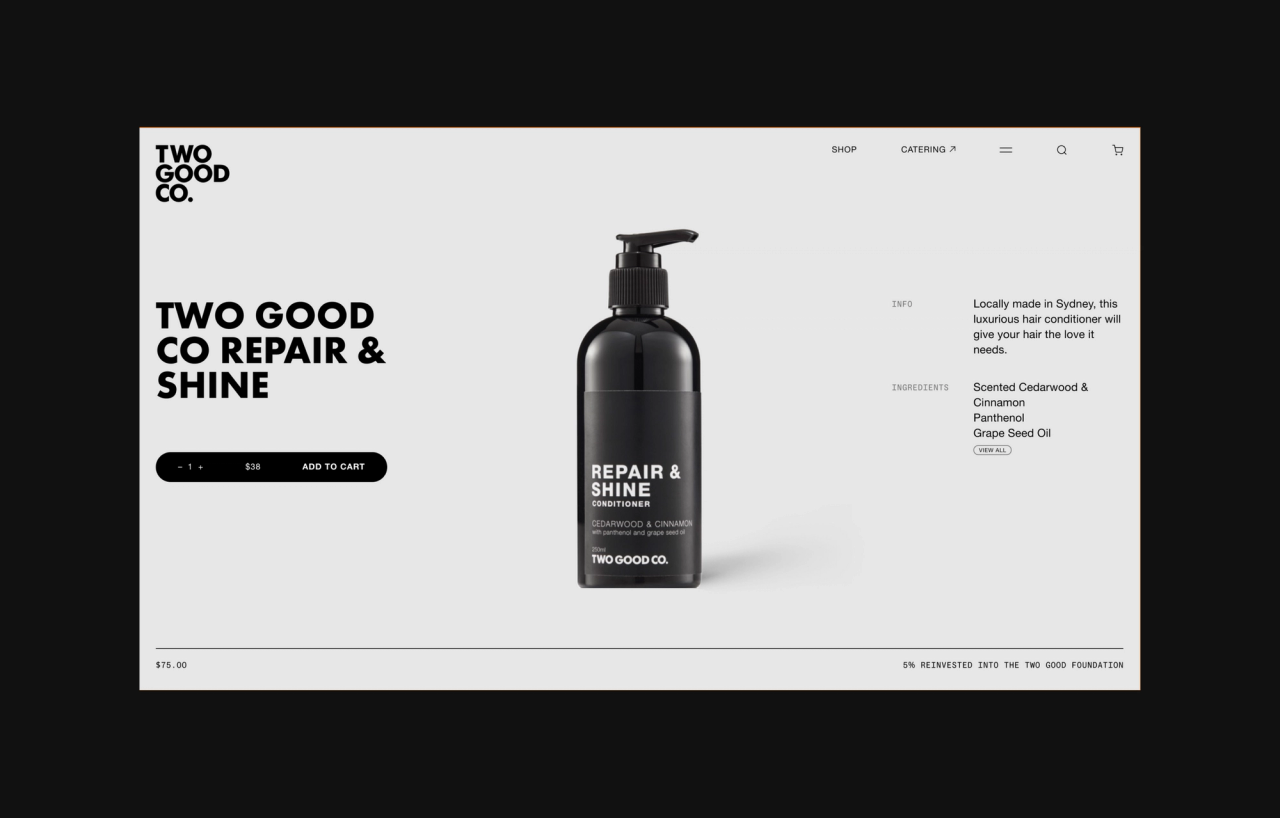 Two Good Co. – Digital Product Studio